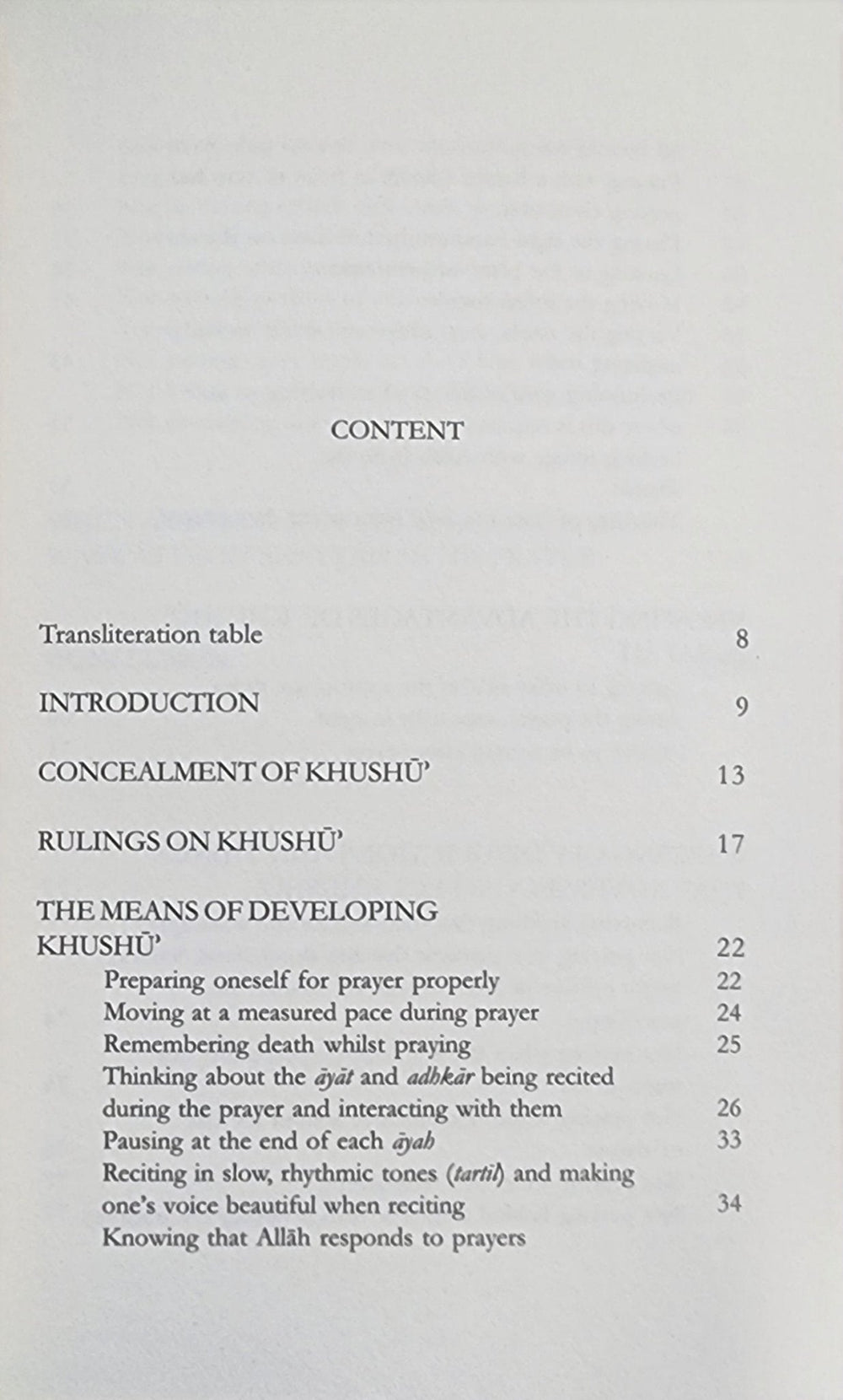 Developing Khushu In The Prayer By Muhammad Salih al-Munajid - The ...