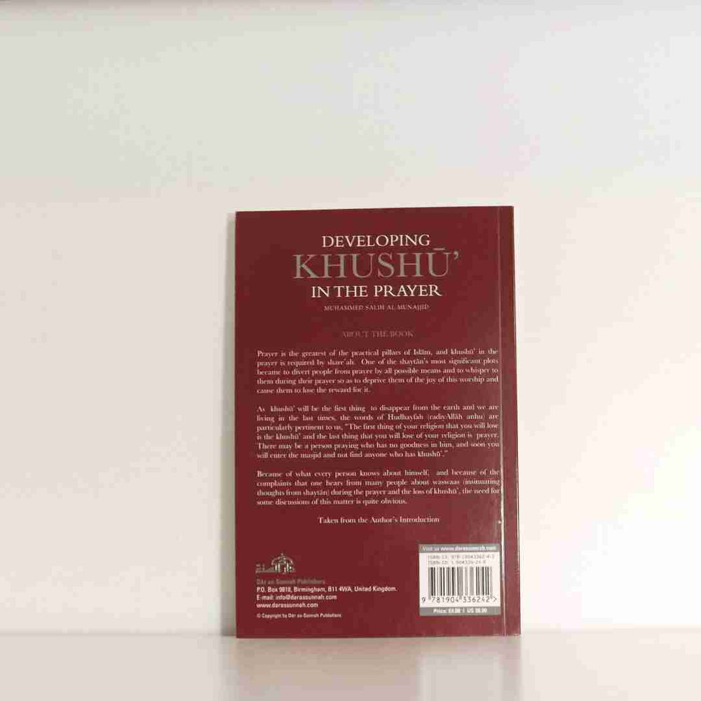 Developing Khushu In The Prayer By Muhammad Salih al-Munajid - The ...